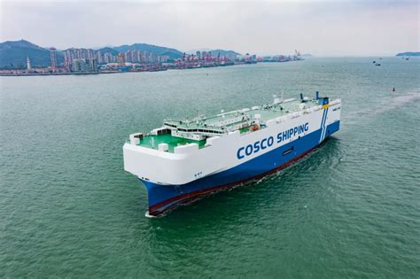 Car Carrier Ro Ro Pctc De Cosco Shipping Hai He Kou Portalportuario