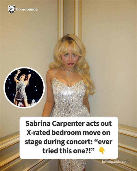 Lmao Mommy Sabrina Carpenter Acts Out X Rated Bedroom