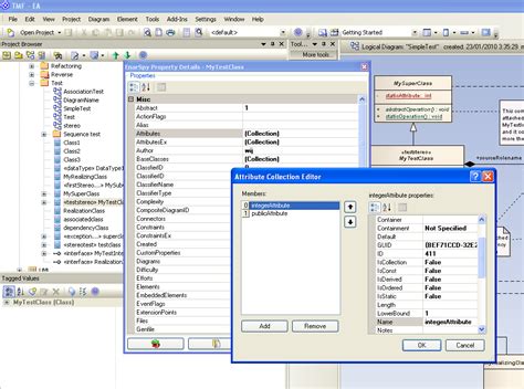Enarspy Inspection Tool For Enterprise Architect Add In Developers