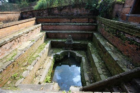 거친 건축 경치 계절 고대의 고요한 구식 나뭇잎 녹지 담쟁이덩굴 돌 돌담 러스틱 문화 유산 버킷 벽돌 비밀 정원 빈티지 세로 수원 식물의