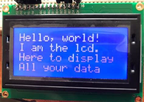 Lcd 16x4 1604 Mod51 R27 Faranux Electronics