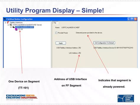 A Quick And Easy Way To Connect To Foundation Fieldbus Using Emersons
