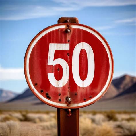 50 Speed Limit Sign By Yaseen Fftag Playground