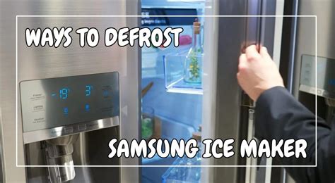 How To Defrost Ice Cube Maker At Glenn Austin Blog