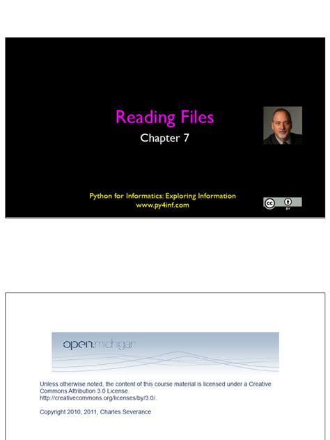 Py4inf 07 Files Pdf Computer File Text File