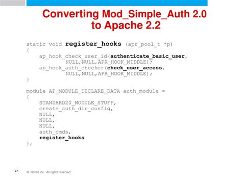 ppt new modular authentication architecture in apache 2 2 and beyond powerpoint presentation