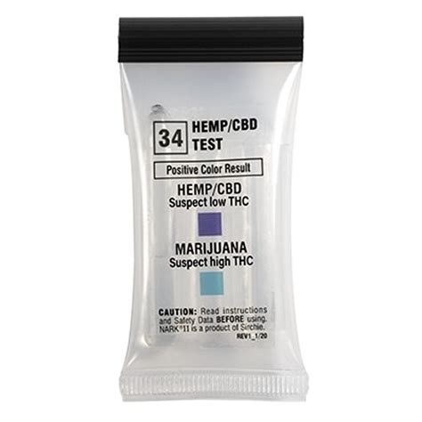 Nark Ii Hemp Cbd Screening Test Arrowhead Forensics
