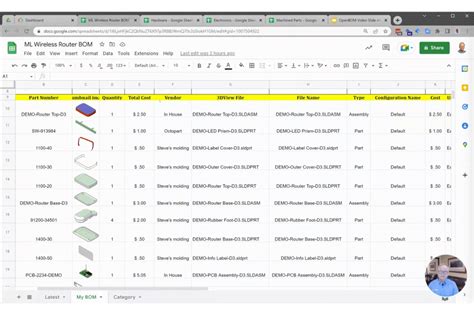 OpenBOM Video Demo Series Importing Data OpenBOM