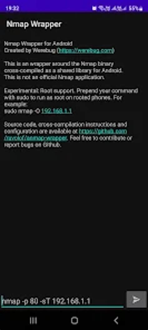 Nmap Wrapper For Android для Android — Скачать