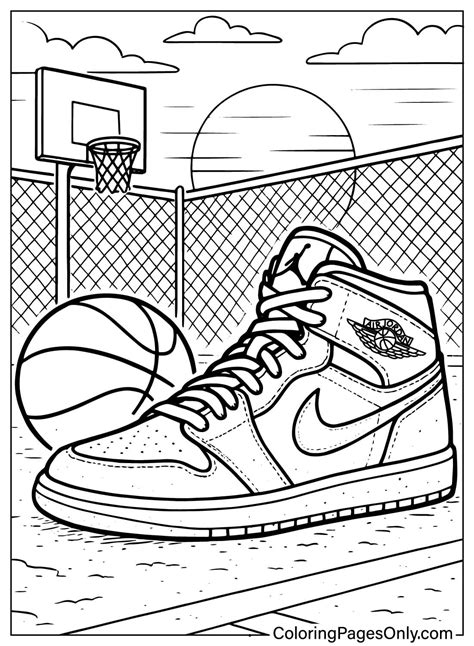 Plus De 30 Coloriages De Jordan Coloriages Gratuits à Imprimer En Pdf
