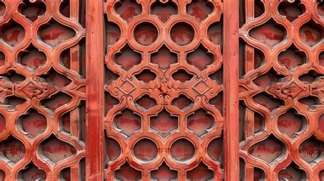 Premium Photo Fretwork Pattern