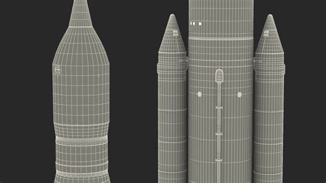 Nasa Space Launch System 3d Model 69 3ds Blend C4d Fbx Max Ma