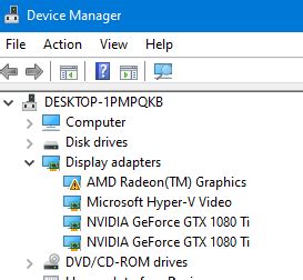Windows Pass Through Multiple GPUs To Virtual Machine With Hyper V