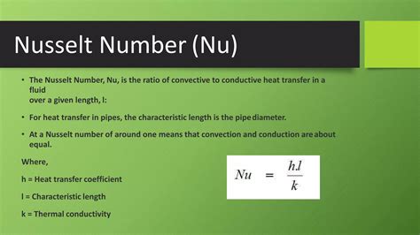 Dimensionlessnumber In Heat Transfer Pptx