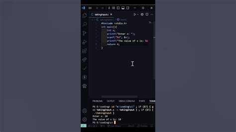 Taking Input From User In C Languagestep By Step Coding