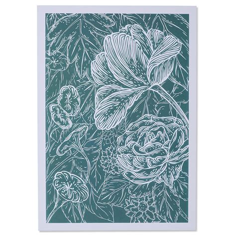 Spring Flowers Print A3 Not Just A Shop