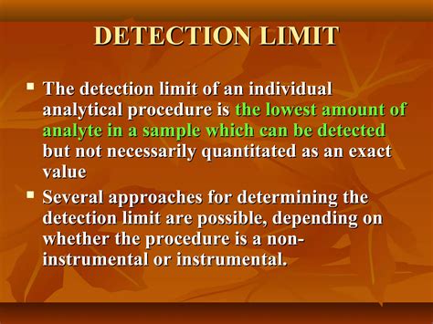Analytical Method Validation PPT