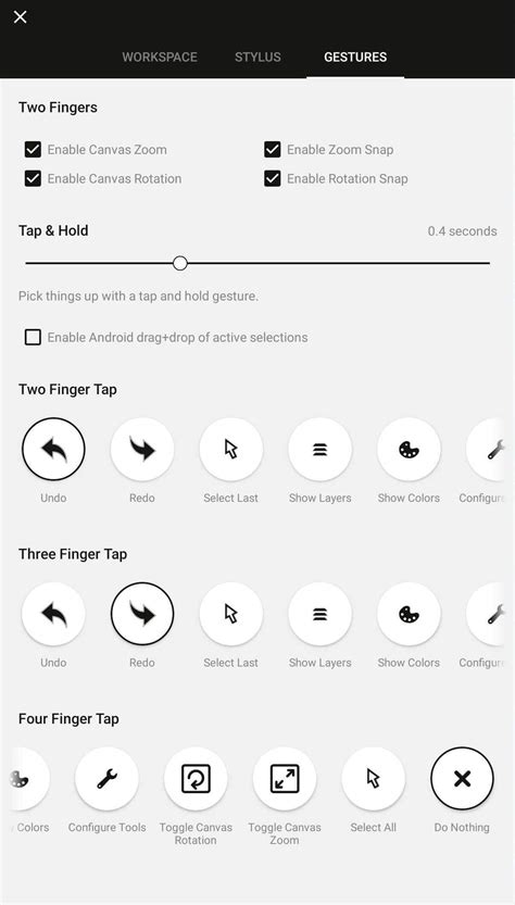Settings Concepts For Android And Chrome Os Manual Concepts App • Infinite Flexible Sketching