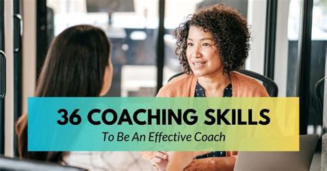 36 Coaching Skills To Be An Effective Coach Universal Coach Institute