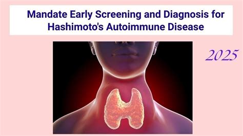 Petition · Mandate Early Screening And Diagnosis For Hashimotos
