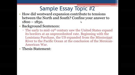 👍 Apush Dbq Sample Ap World History Sample Dbq Thesis Statements