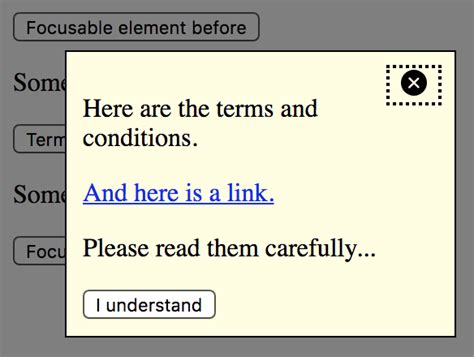dialog widget or modal popup lightbox overlay alert adg