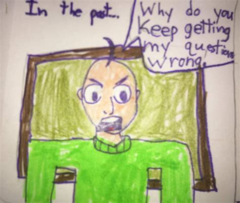 My First Baldi Comic Baldi Basic Amino