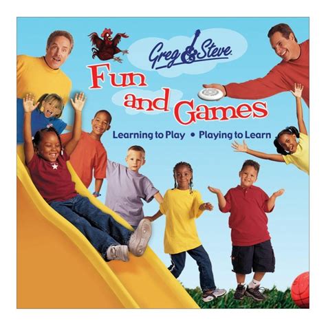 Greg And Steve Fun And Games Cd Kaplan Early Learning