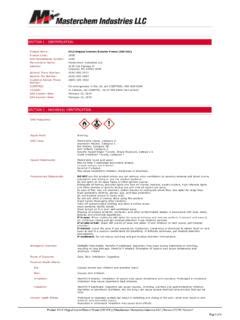Safety Data Sheet Kilz Safety Data Sheet Kilz Pdf Pdf4pro