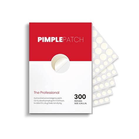 Pimple Patches For Face 4 Size 300 Counts Acne Patches Glintgrow Wellness Reimagined