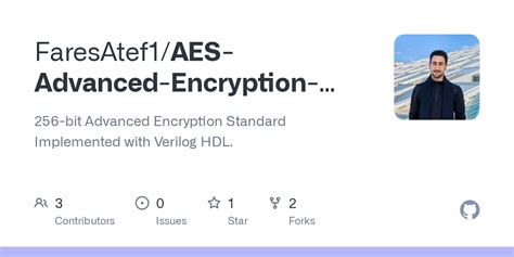 GitHub FaresAtef1 AES Advanced Encryption Standard 256 Bit Advanced