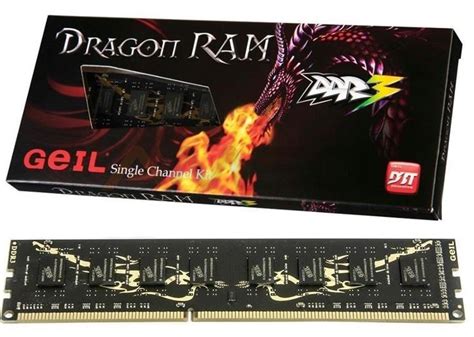 Pamięć DDR3 GEIL 4GB 1600MHZ DRAGON RAM CL 11 BOX AMSO