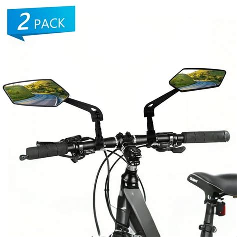 Cenl Flexible Rear View Convex Mirror 360 Rotating For Cycling Bike