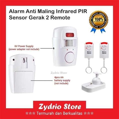 Jual Alarm Rumah Alarm Anti Maling Sensor Gerak Window Entry Alarm