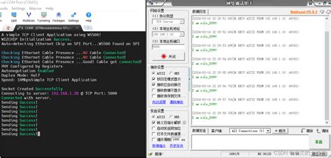 stm32 w5500 以太网应用开发 002 tcp 服务器和客户端 w5500 tcp客户端 csdn博客