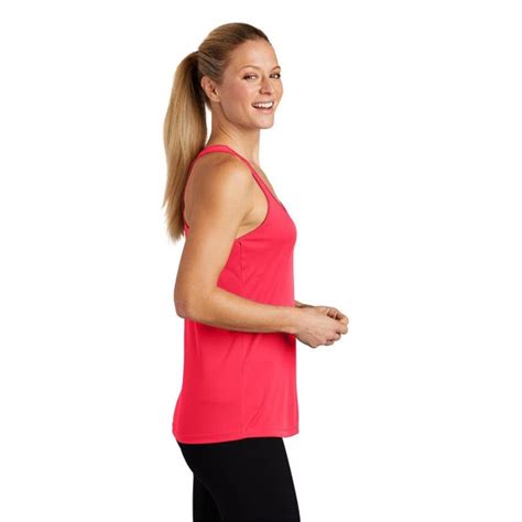 Custom Printed Sport Tek Ladies Posicharge Competitor Racerback Tank