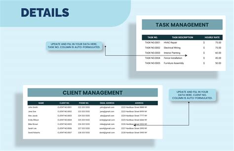 Task Estimate Template In Excel Google Sheets Download Template Net