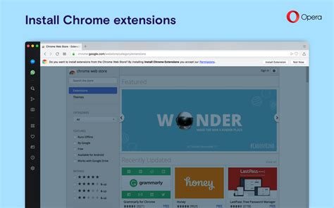 Opera Browser With Chrome Extensions Support Now Available To All Users