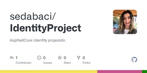 Github Sedabaciidentityproject Aspnetcore Identity Projesidir