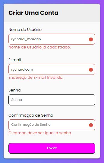 GitHub rychardmazarin cadastro flask Formulário de Cadastro desenvolvido em Flask e