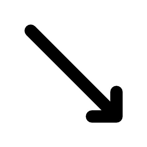 Right Bottom Arrow Vector Svg Icon Svg Repo