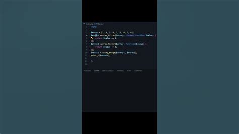 Moving Zeroes To The Front Of An Array In Php Php Coding Programming Phpdeveloper Youtube