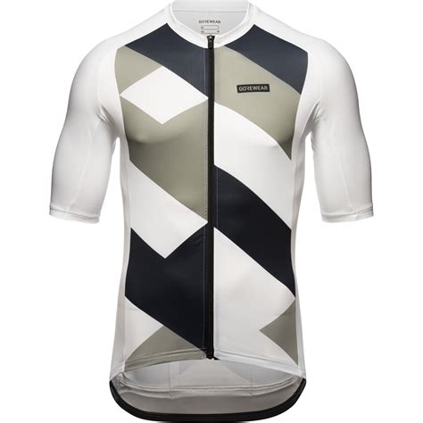 Gorewear Spirit Signal Kurzarm Trikot Herren Whitelab Gray 01bf Bike24