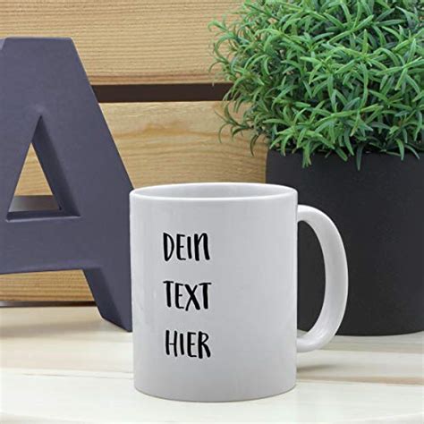 Photofancy Tasse Mit Spruch Selbst Gestalten Personalisierte Tasse Mit Text Beschriften Weiß