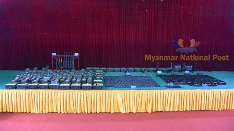 ရှမ်းပြည်နယ်မြောက်ပိုင်း ကြာစီရှူး မက်မုံဆူး ဒေသတွင် Mndaa အကြမ်းဖက်အဖွဲ့၏ လက်နက်ခဲယမ်း အမြောက