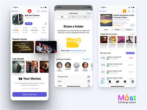Móst Ios Design System 03 By Kolpikov For Setproduct On Dribbble