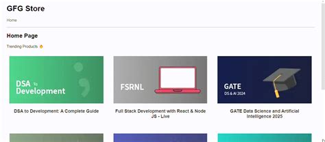 How To Create Breadcrumb Navigation Using React Geeksforgeeks