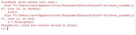 Problemas Com O Erro Valueerror Could Not Convert String To Float Em