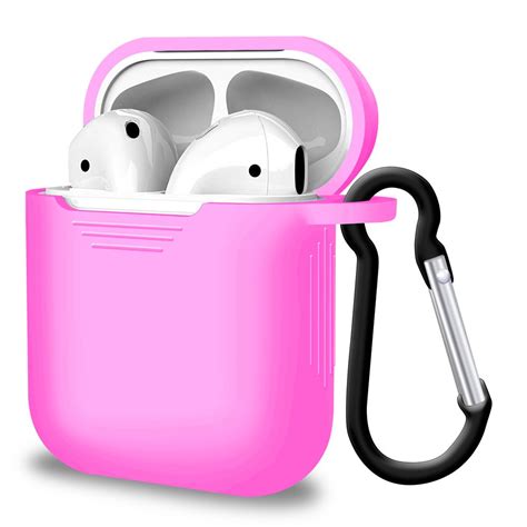Pink Silicone Airpod Case For Airpods 1 And 2 Isoul