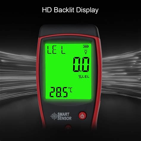 China Customized Combustible Gas Leak Detector With Lcd Display